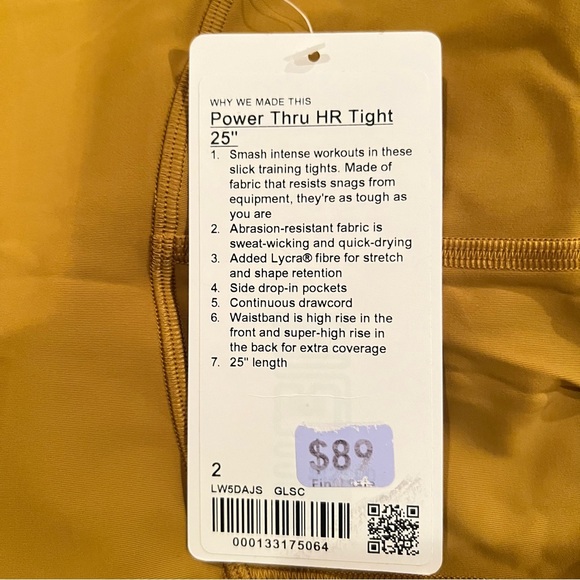 lululemon athletica | Pants & Jumpsuits | Lululemon Power Thru High ...